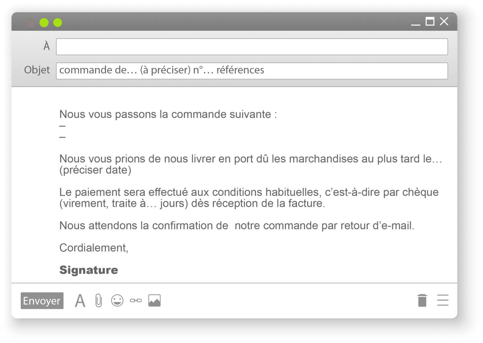 Exemple Dune Lettre De Commande Guide Complet Mathilde